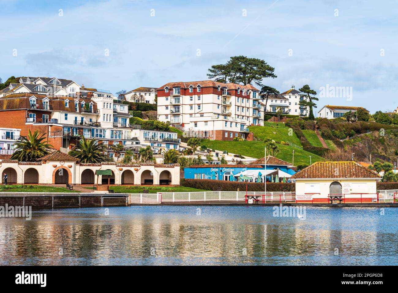 Goodrington boating lakes hi-res stock photography and images - Alamy