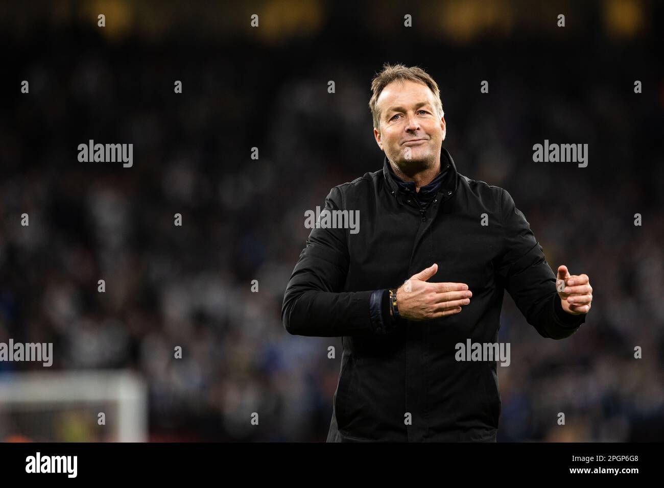 Copenhagen, Denmark. 23rd Mar, 2023. Head coach Kasper Hjulmand of ...