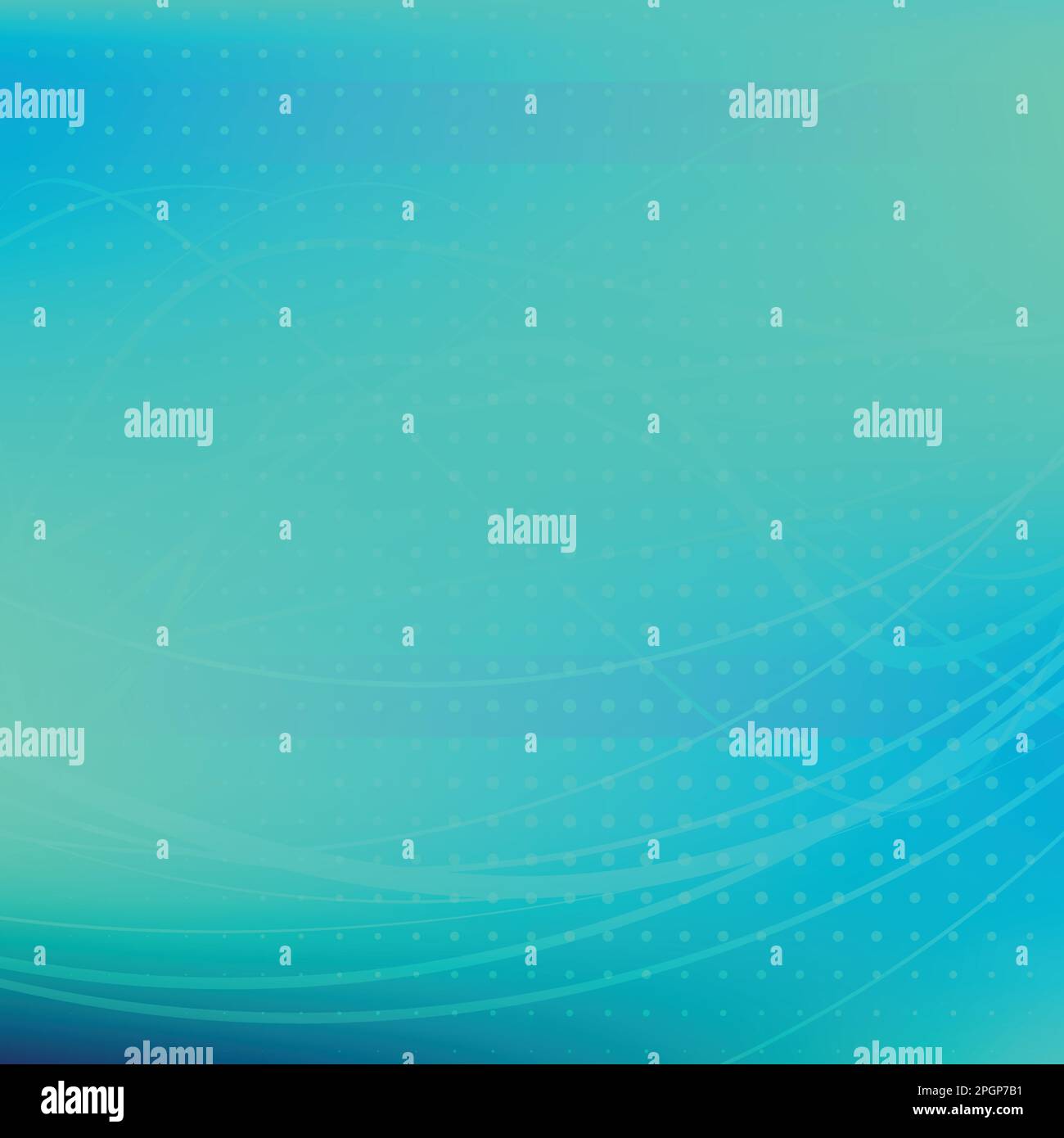 Soft abstract green-blue background textured by dots with wavy strips ...