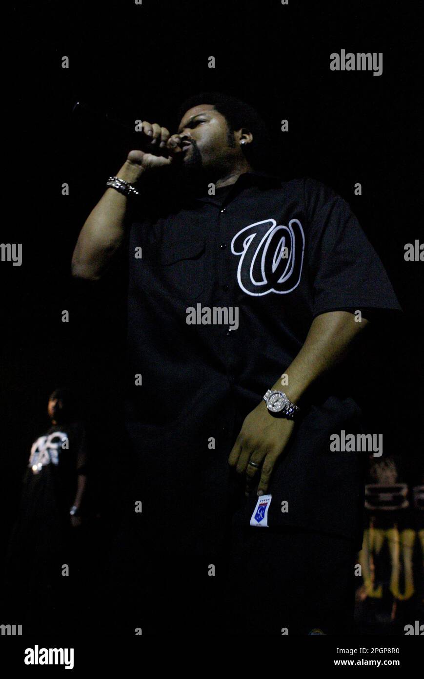 Ice Cube performing live in concert at the Enmore Theatre. Sydney ...