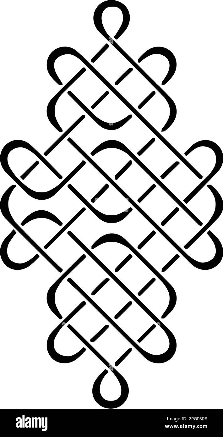 Medieval Celtic knot, vector icon Stock Vector Image & Art - Alamy