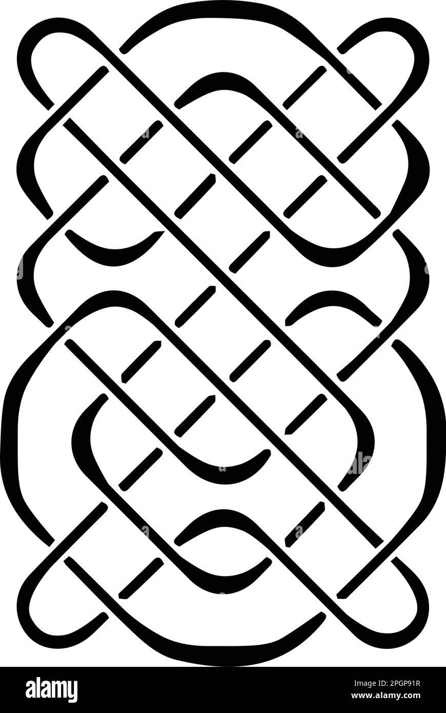 Medieval Celtic knot, vector icon Stock Vector Image & Art - Alamy