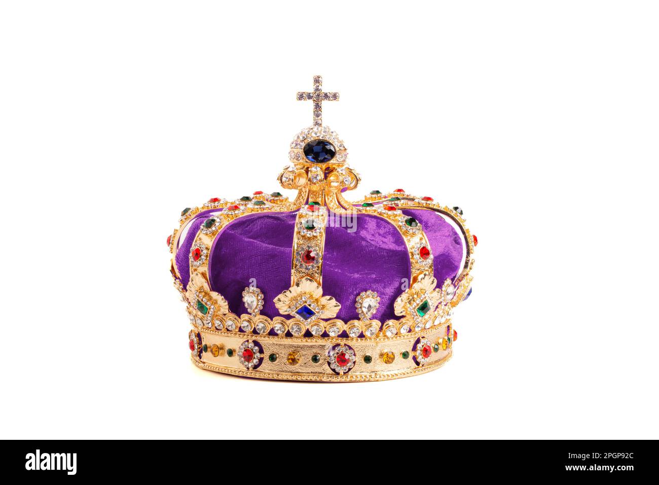 Royal cross crown Cut Out Stock Images & Pictures - Alamy
