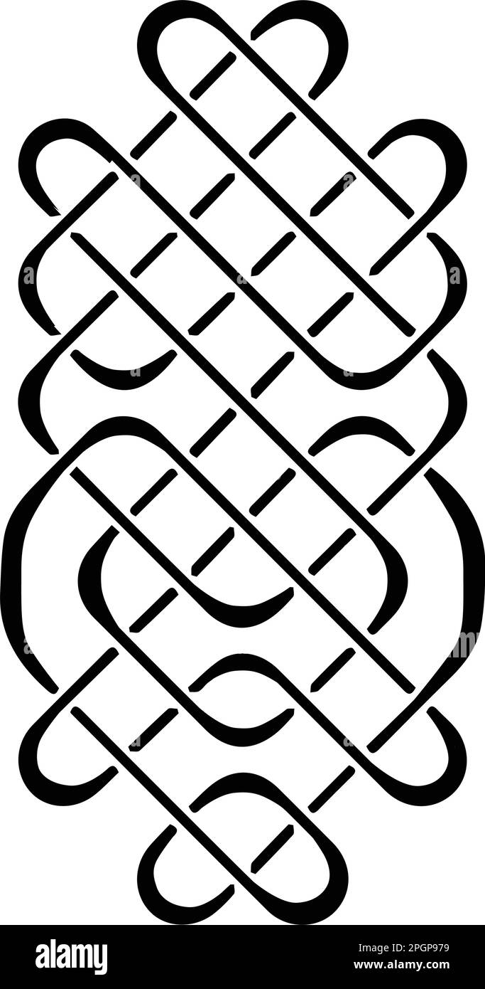 Medieval Celtic knot, vector icon Stock Vector Image & Art - Alamy