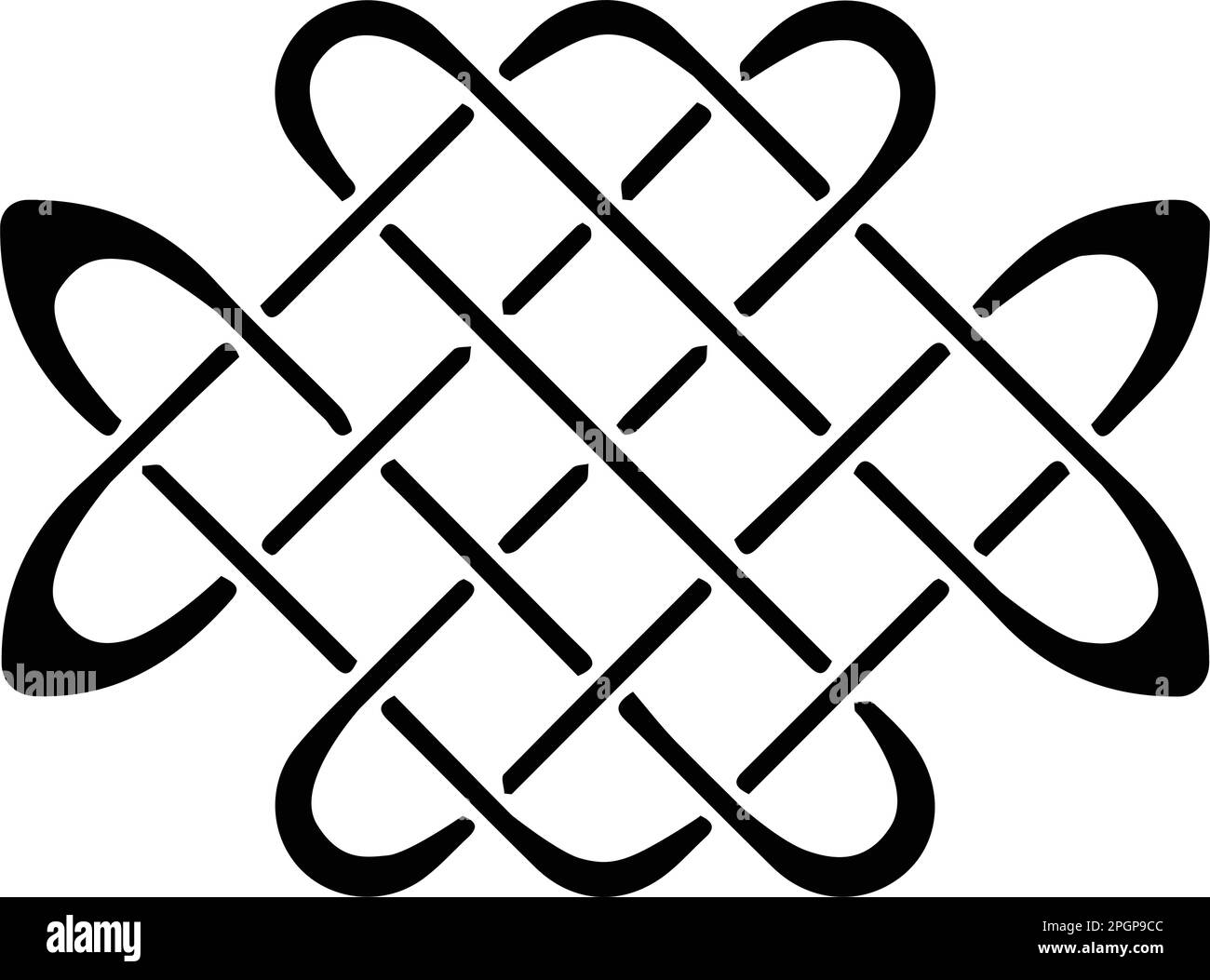 Medieval Celtic knot, vector icon Stock Vector Image & Art - Alamy