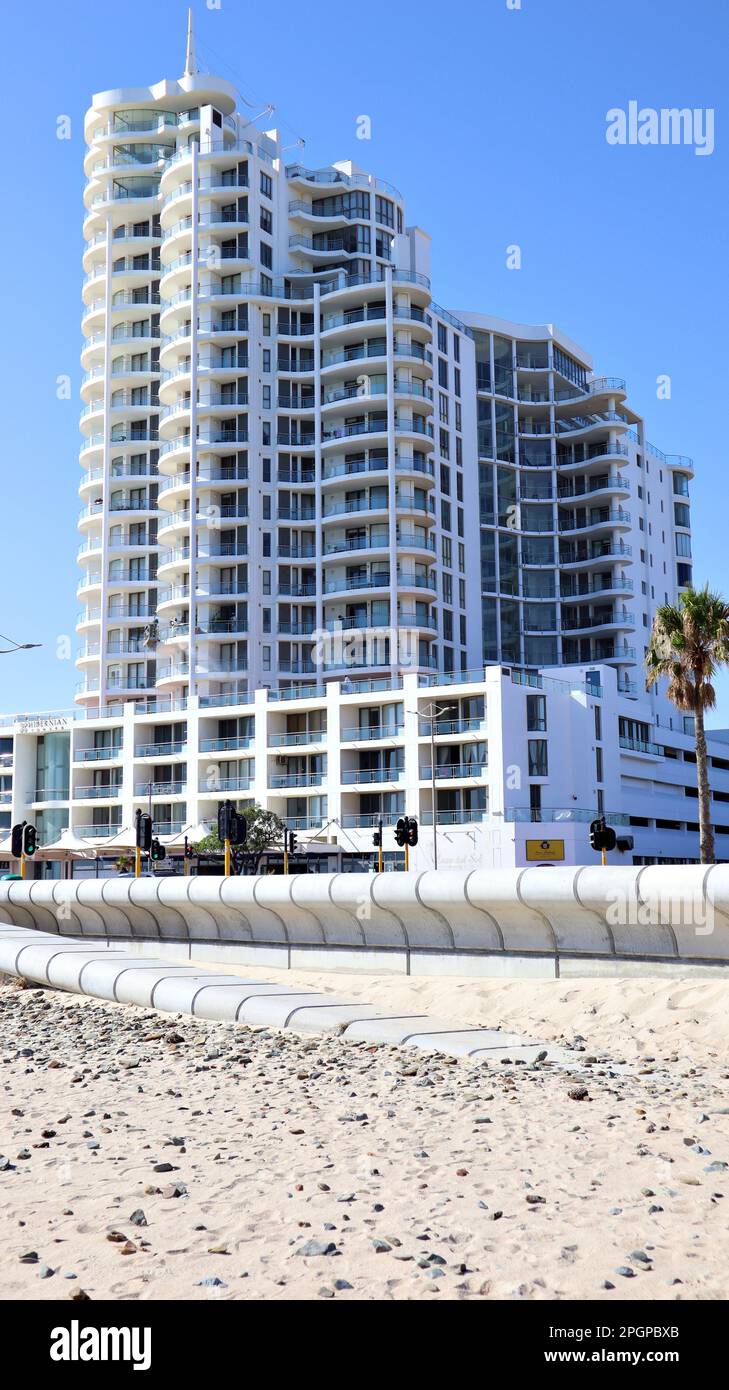 beautiful apartment building in Strand Cape Town Stock Photo - Alamy