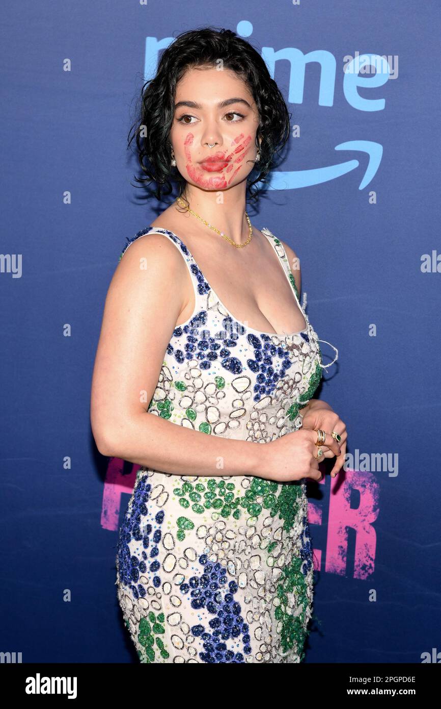 New York, USA. 23rd Mar, 2023. Auli'I Cravalho attends "The Power" Prime Video series premiere ...