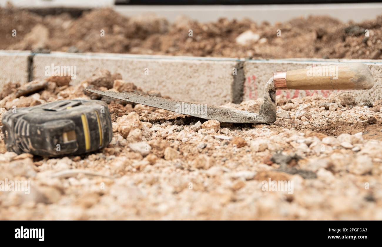 Drywall spatula hi-res stock photography and images - Alamy