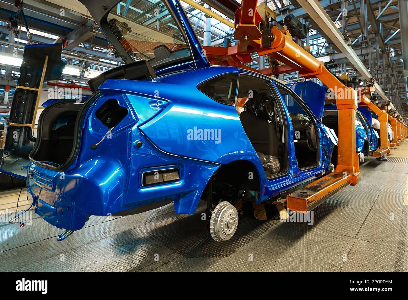 Modern Ford Assembly Line