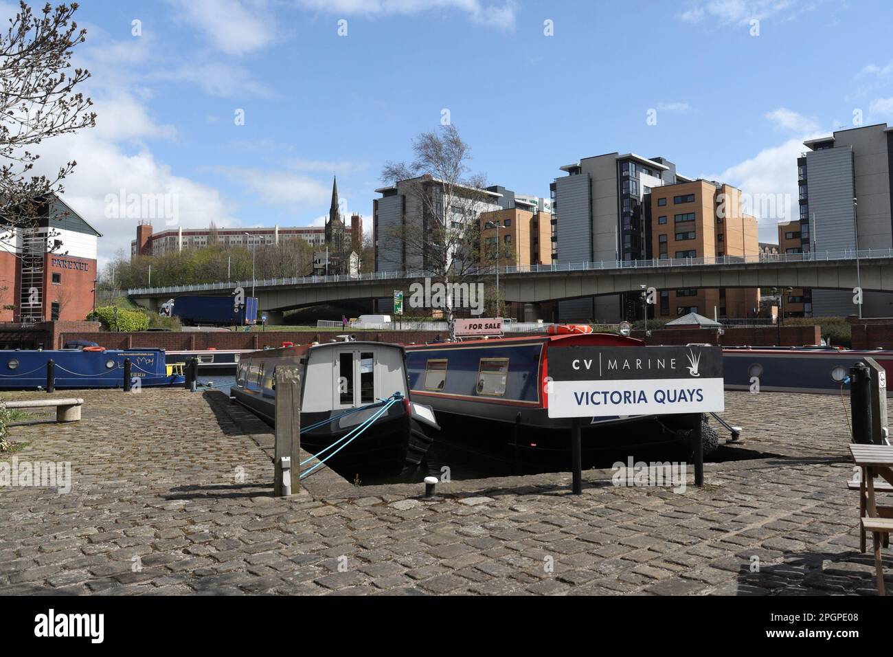 Victoria quay basin hi-res stock photography and images - Alamy