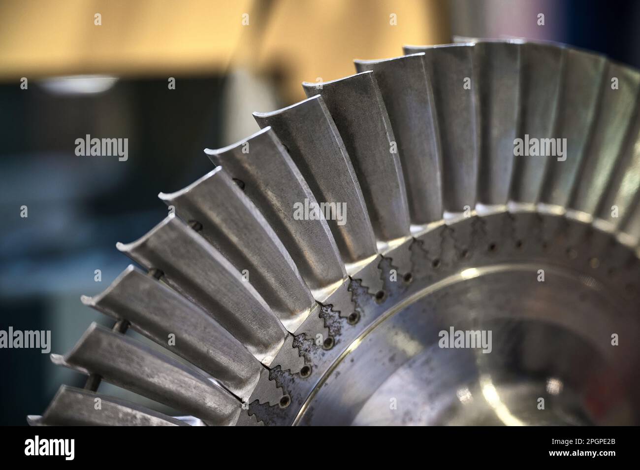 Gas turbine blade hi-res stock photography and images - Alamy