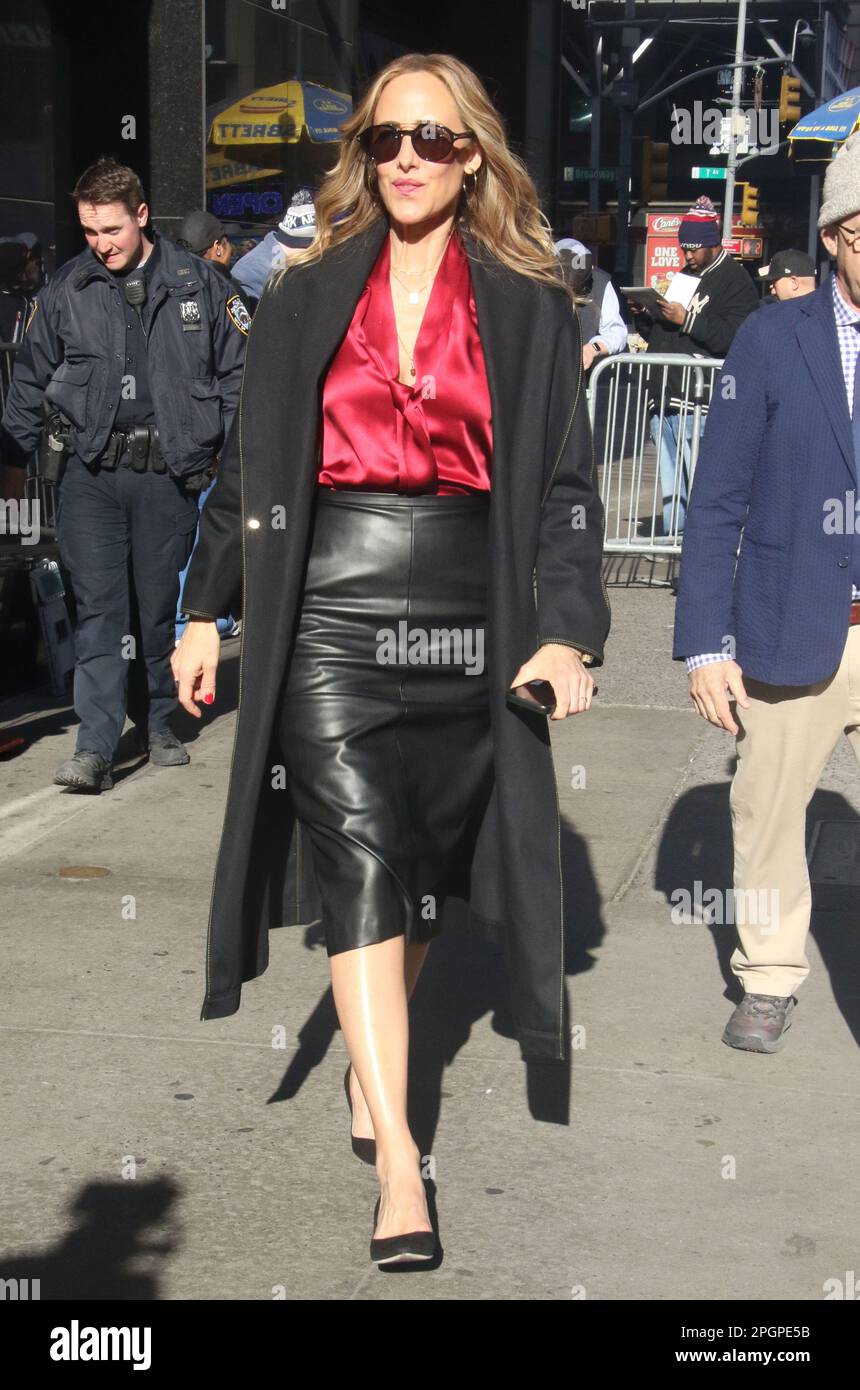 New York, NY, USA. 23rd Mar, 2023. Kim Raver at Good Morning America in ...