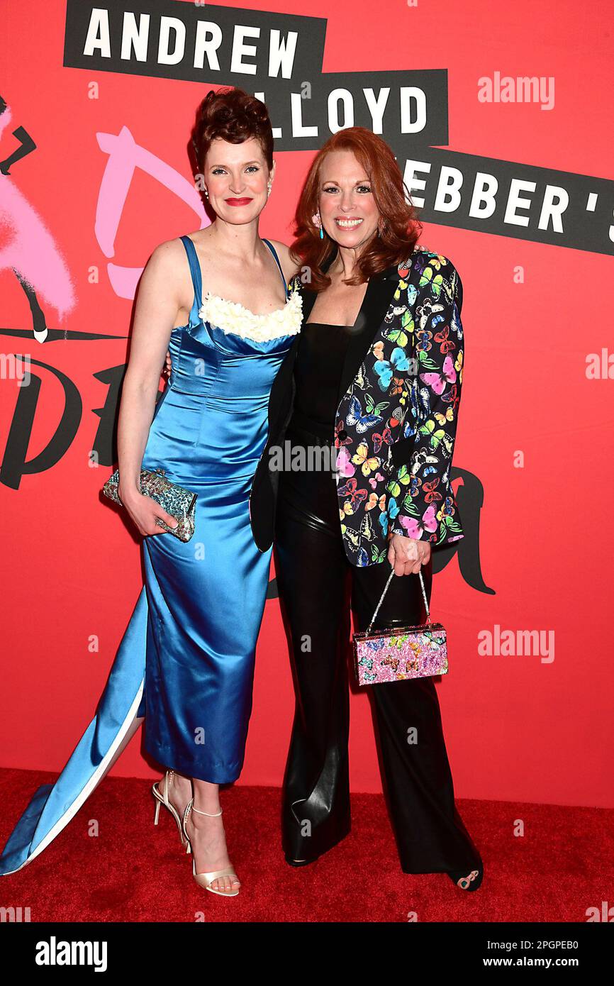 Grace McLean and and Carolee Carmello attend the "Bad Cinderella ...
