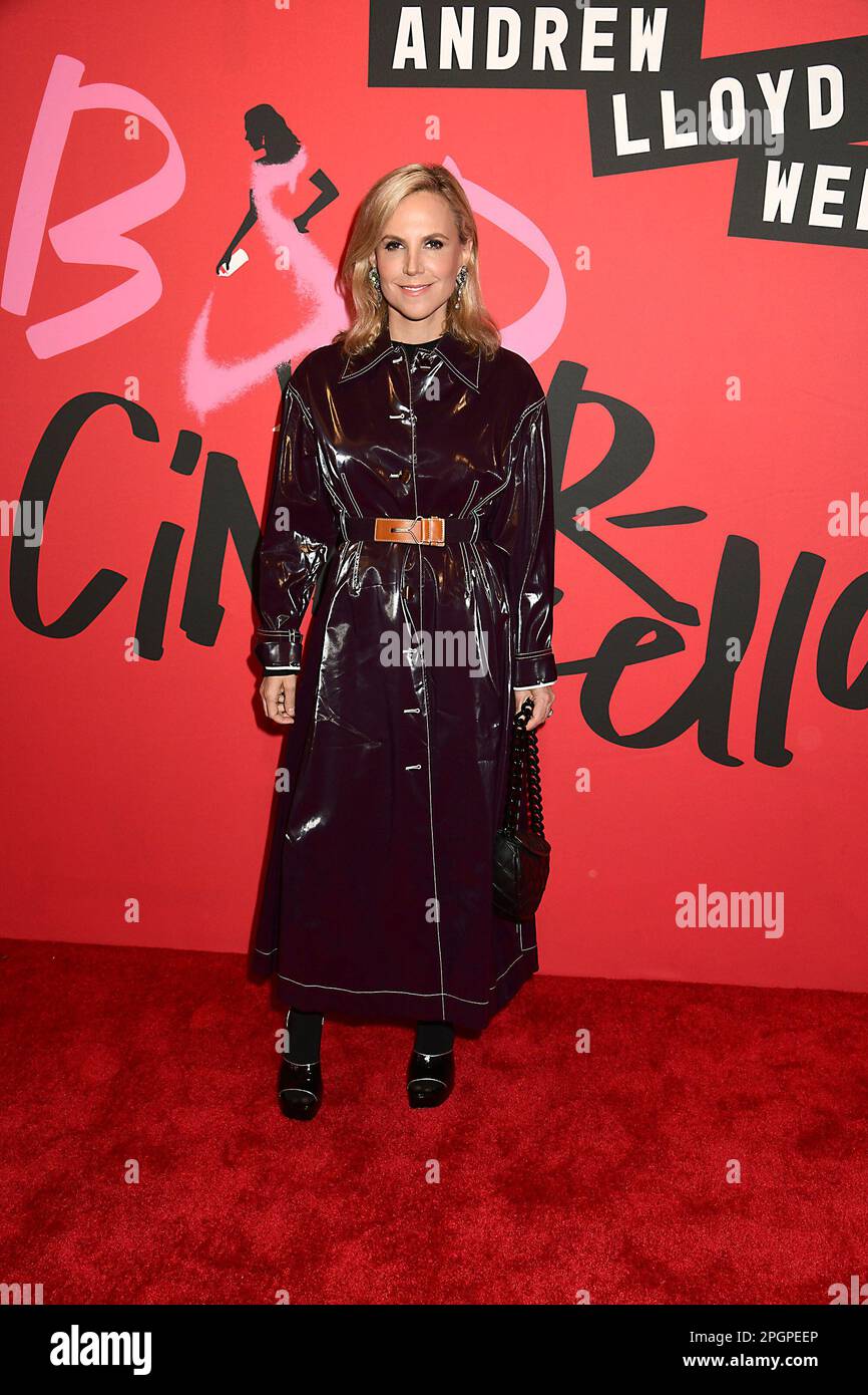 Tory Burch attends the "Bad Cinderella" Broadway Opening Night at The ...
