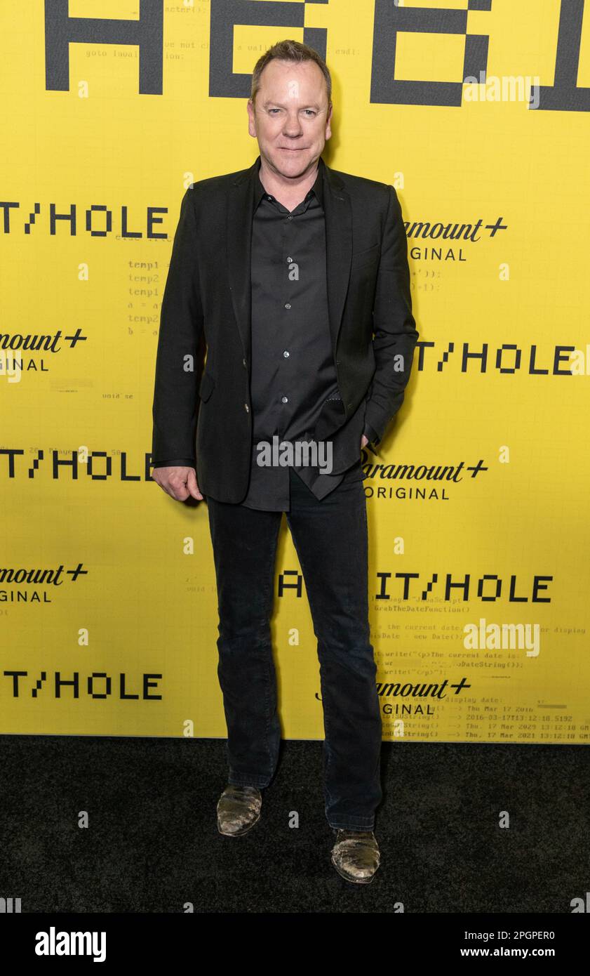 Kiefer Sutherland attends Paramount+ special screenning of Rabbit Hole ...