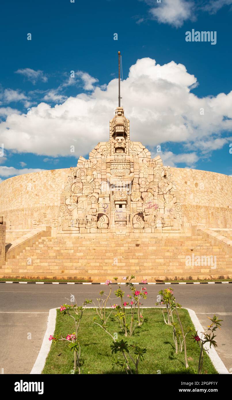 Front view of the iconic Monumento a la Patria .(Monument to the ...