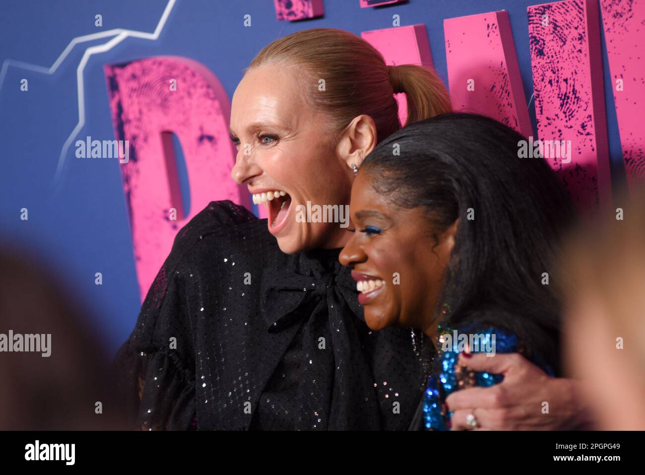 New York, USA. 23rd Mar, 2023. Toni Collette and Edwina Findley attend ...