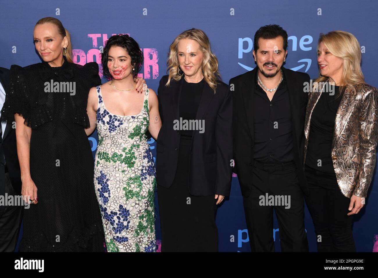 New York, USA. 23rd Mar, 2023. Toni Collette, Auli'i Cravalho, Jen Salke, John Leguizamo, and ...