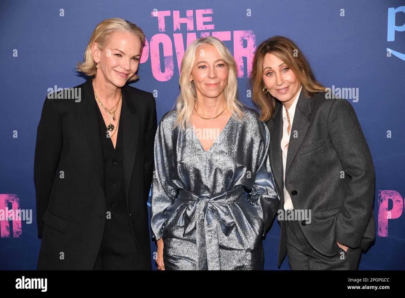 New York, USA. 23rd Mar, 2023. Elisabeth Murdoch, Jane Featherstone and ...