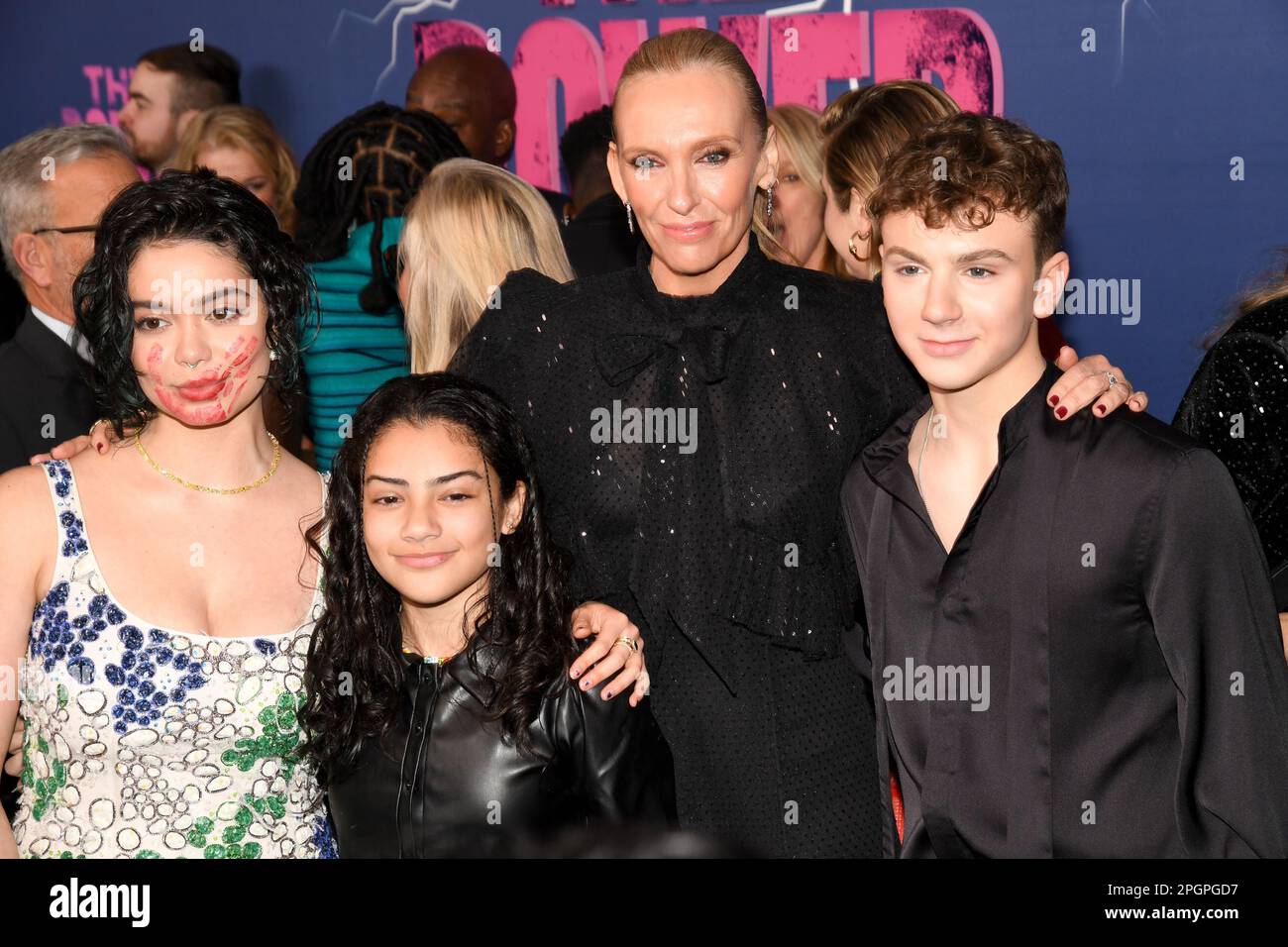 New York, USA. 23rd Mar, 2023. Auli'i Cravalho, Pietra Castro, Toni Collette and Gerrison ...