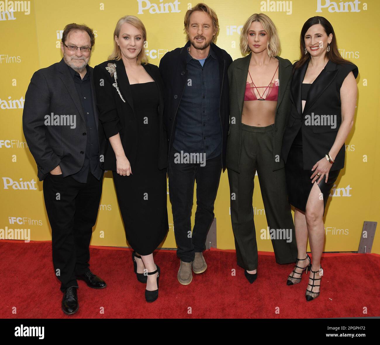 Los Angeles, USA. 23rd Mar, 2023. (L-R) PAINT Cast - Stephen Root ...