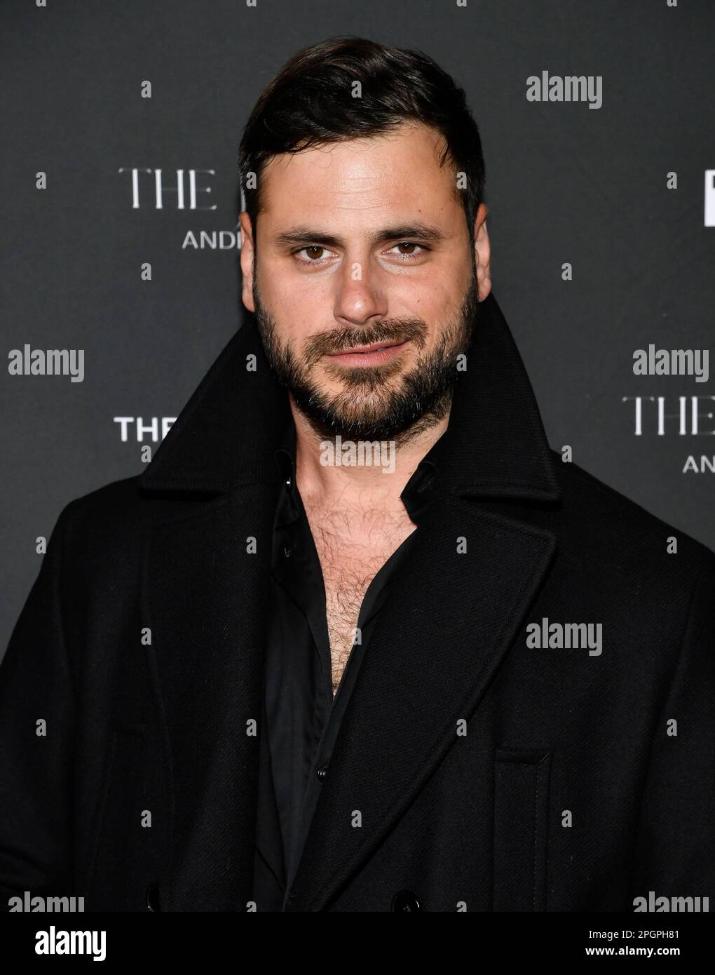 HAUSER attends the premiere "The Journey: A Music Special From Andrea ...