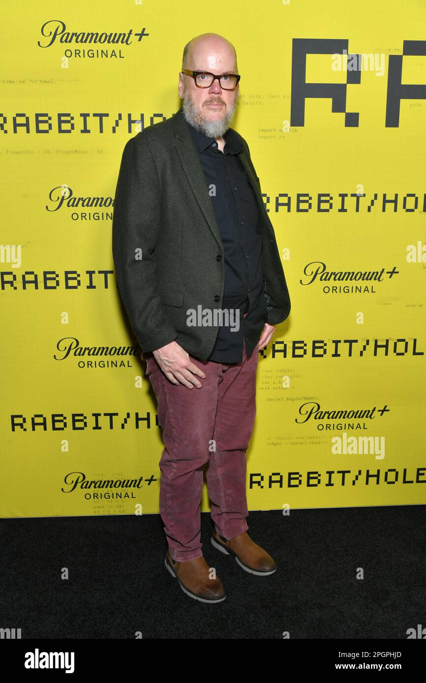 John Requa attends Paramount+'s "Rabbit Hole" New York screening at ...