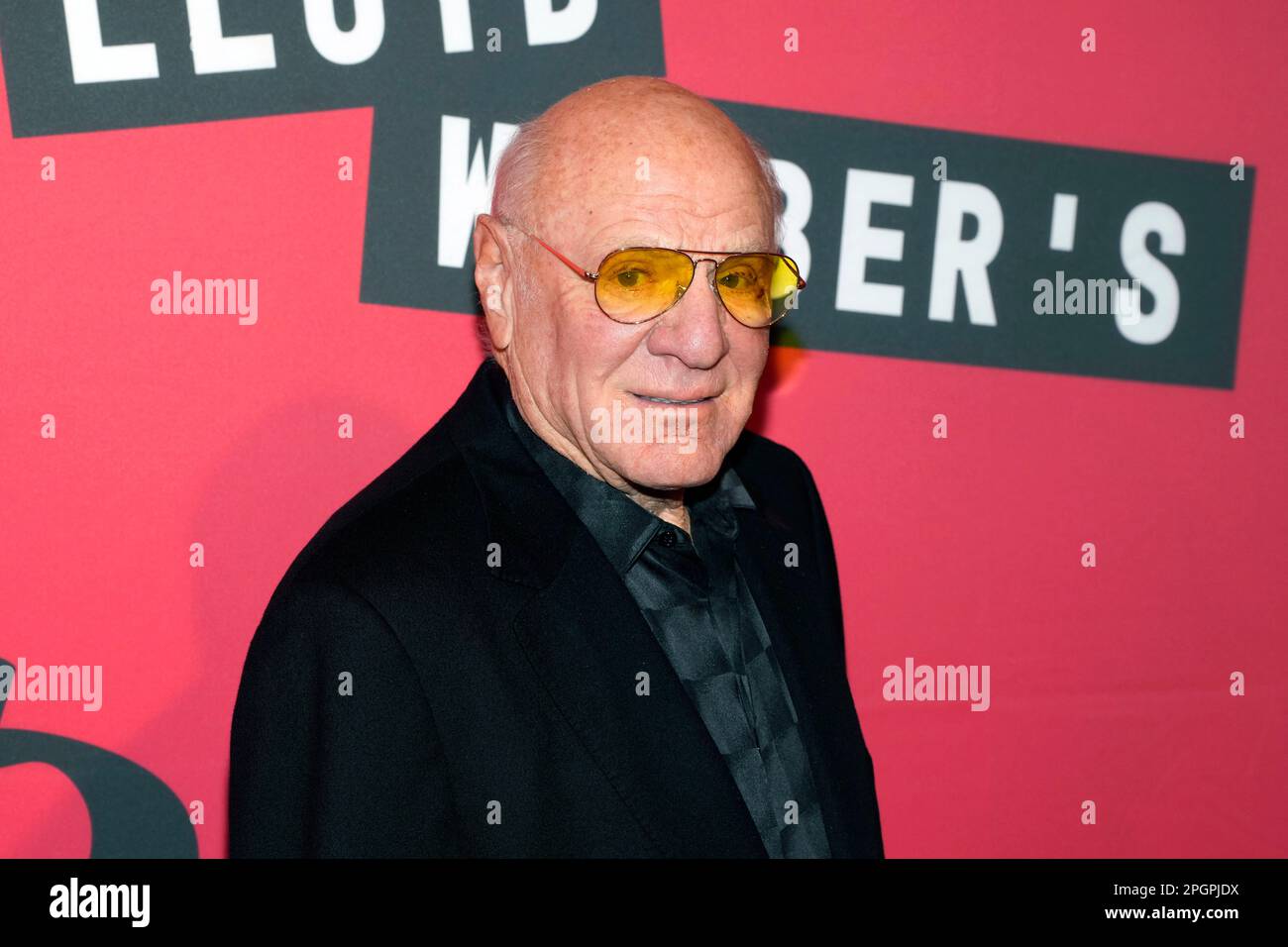 Barry Diller attends the "Bad Cinderella" musical opening night at the ...