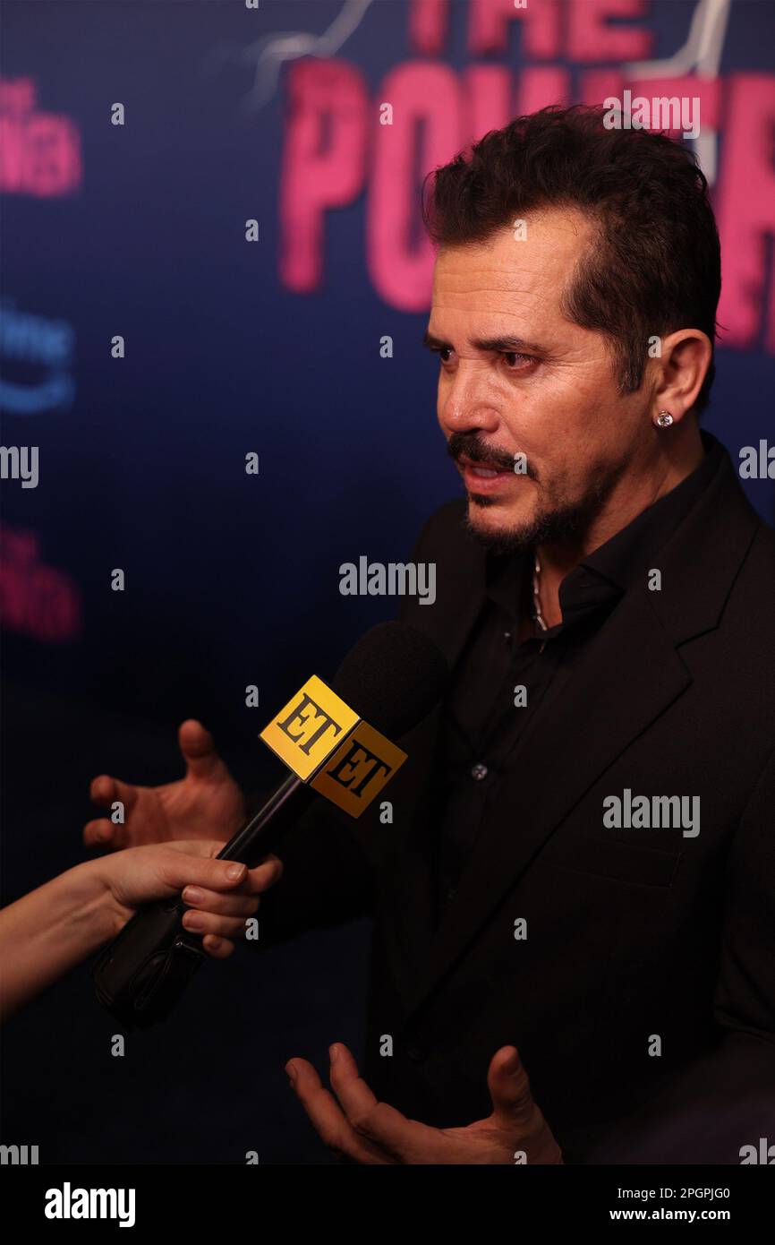 New York, NY, USA. 23rd Mar, 2023. John Leguizamo at arrivals for THE POWER Series Premiere, DGA ...