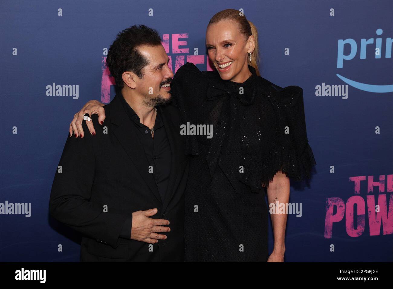 New York, NY, USA. 23rd Mar, 2023. John Leguizamo, Toni Collette at arrivals for THE POWER ...