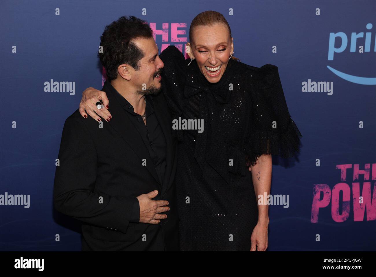 New York, NY, USA. 23rd Mar, 2023. John Leguizamo, Toni Collette at arrivals for THE POWER ...