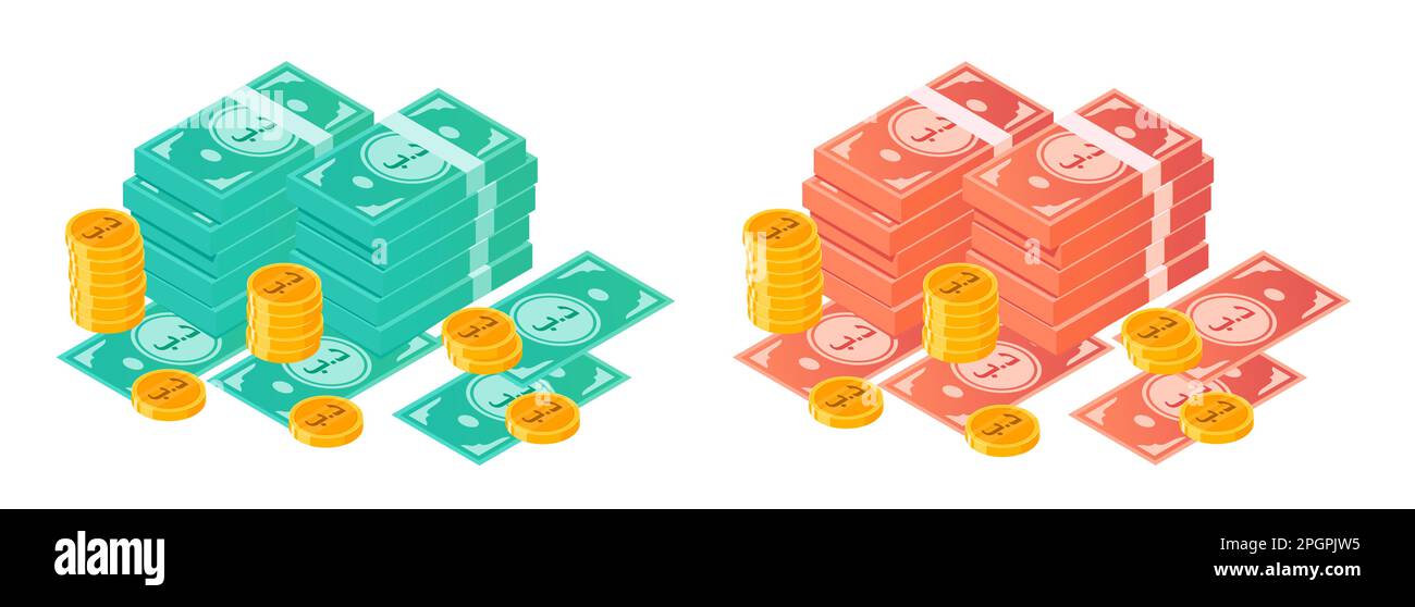 Coins of bahrain Stock Vector Images - Alamy