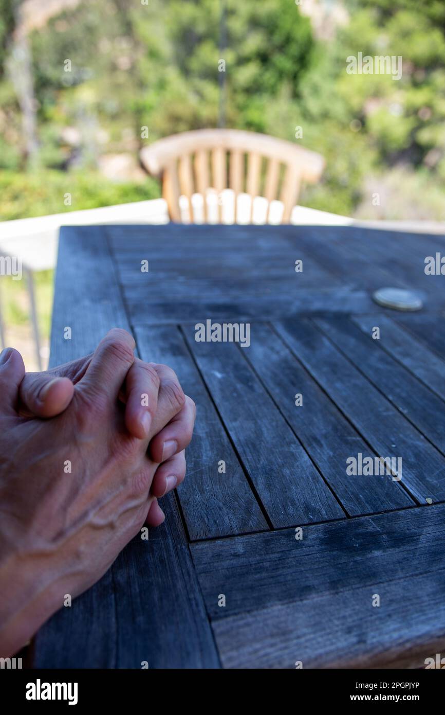 Hands placed together hi-res stock photography and images - Alamy