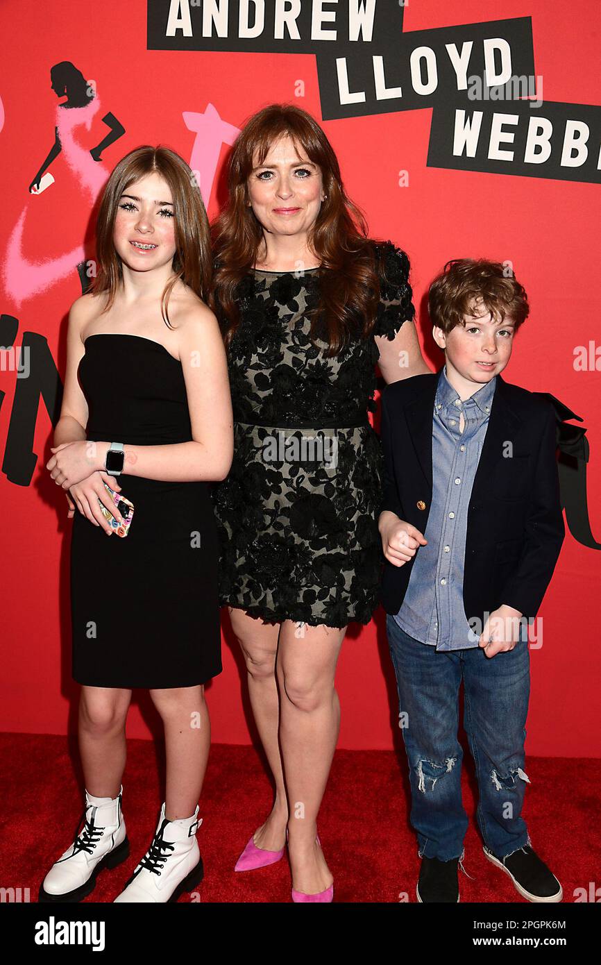 Maxine Linehan attends the "Bad Cinderella" Broadway Opening Night at ...