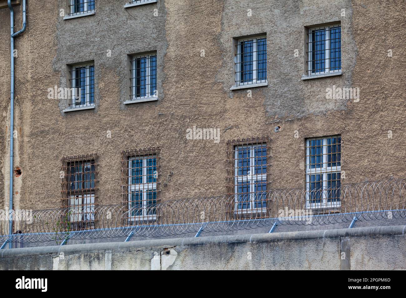 Old prison building Stock Photo - Alamy