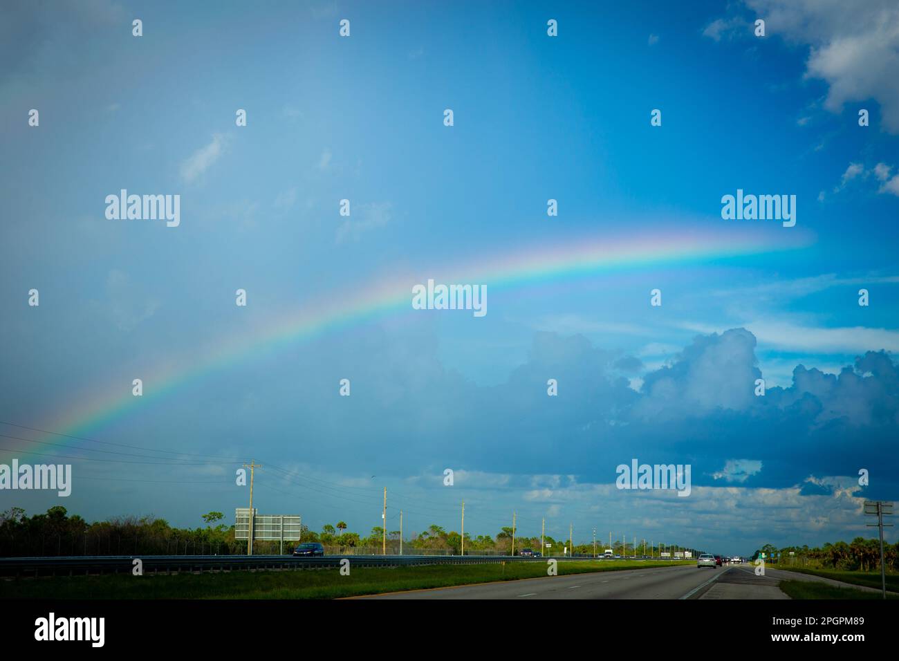 Alligator alley tamiami trail road hi-res stock photography and images ...