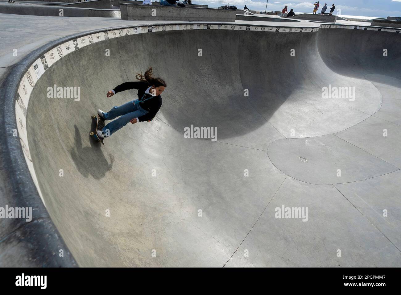 Expert skateboarder Di'Orr Greenwood, an artist born and raised in the ...