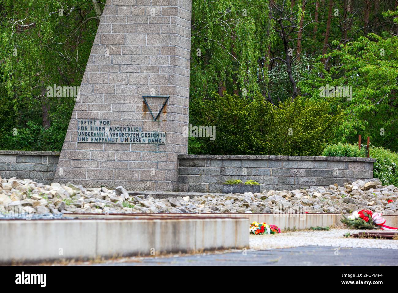 Halberstadt Concentration Camp Memorial Langenstein Stock Photo - Alamy