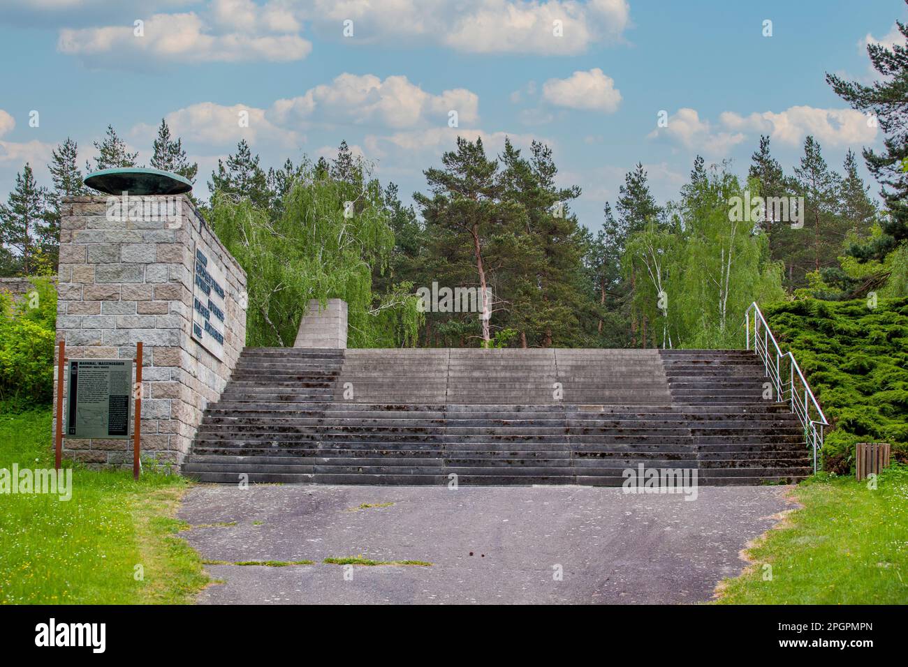 Halberstadt Concentration Camp Memorial Langenstein Stock Photo - Alamy