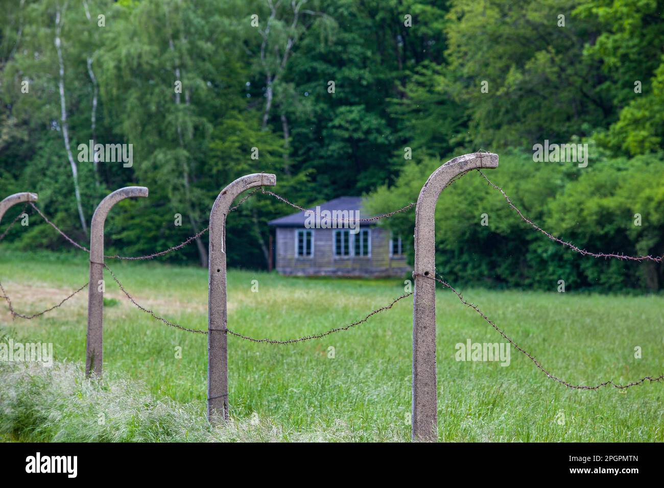 Halberstadt Concentration Camp Memorial Langenstein Stock Photo - Alamy