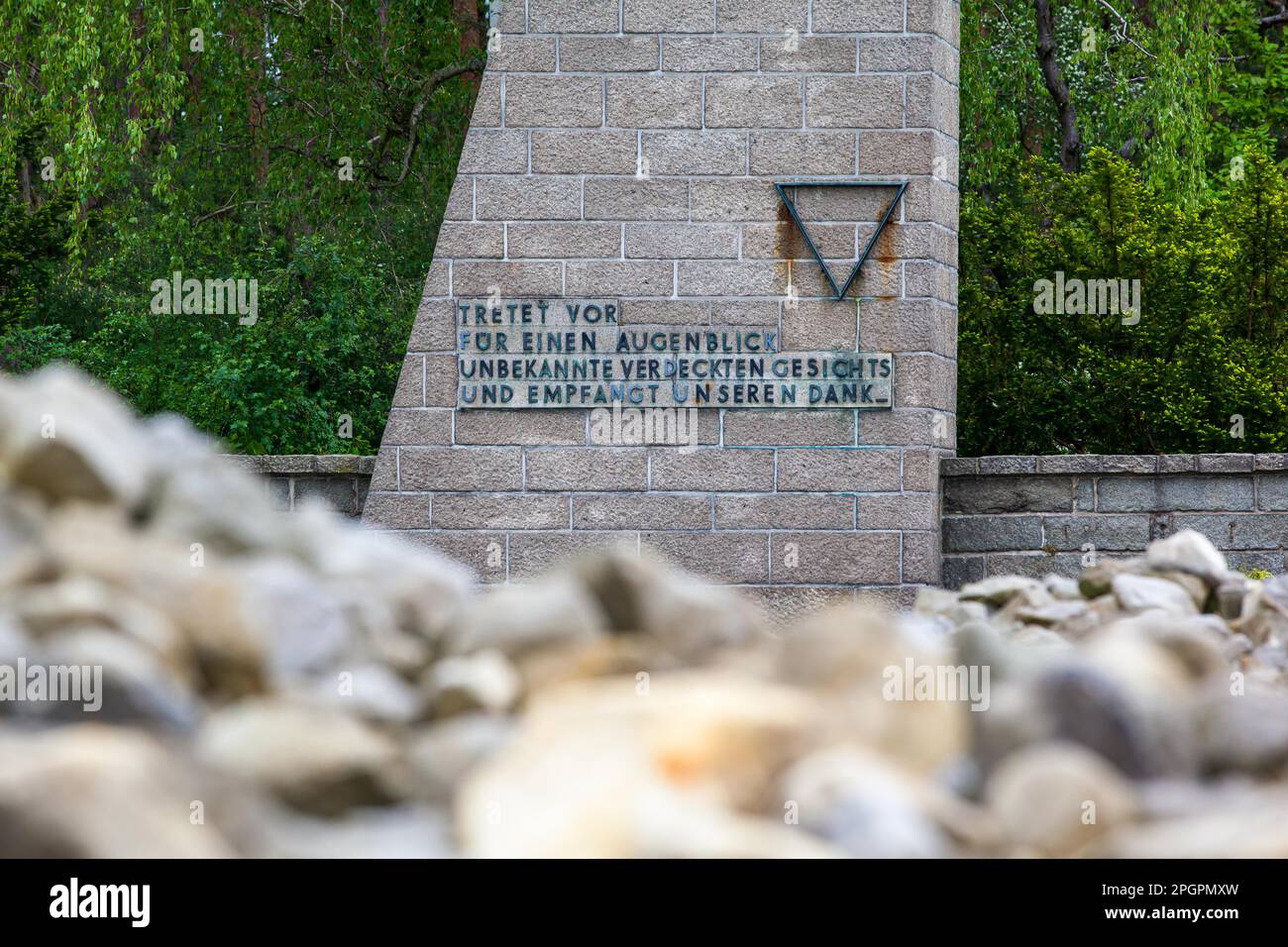 Halberstadt Concentration Camp Memorial Langenstein Stock Photo - Alamy
