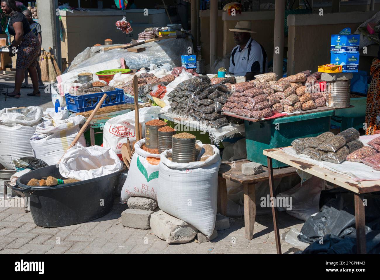 Market, Katima Mulilo, Caprivi, Namibia Stock Photo - Alamy