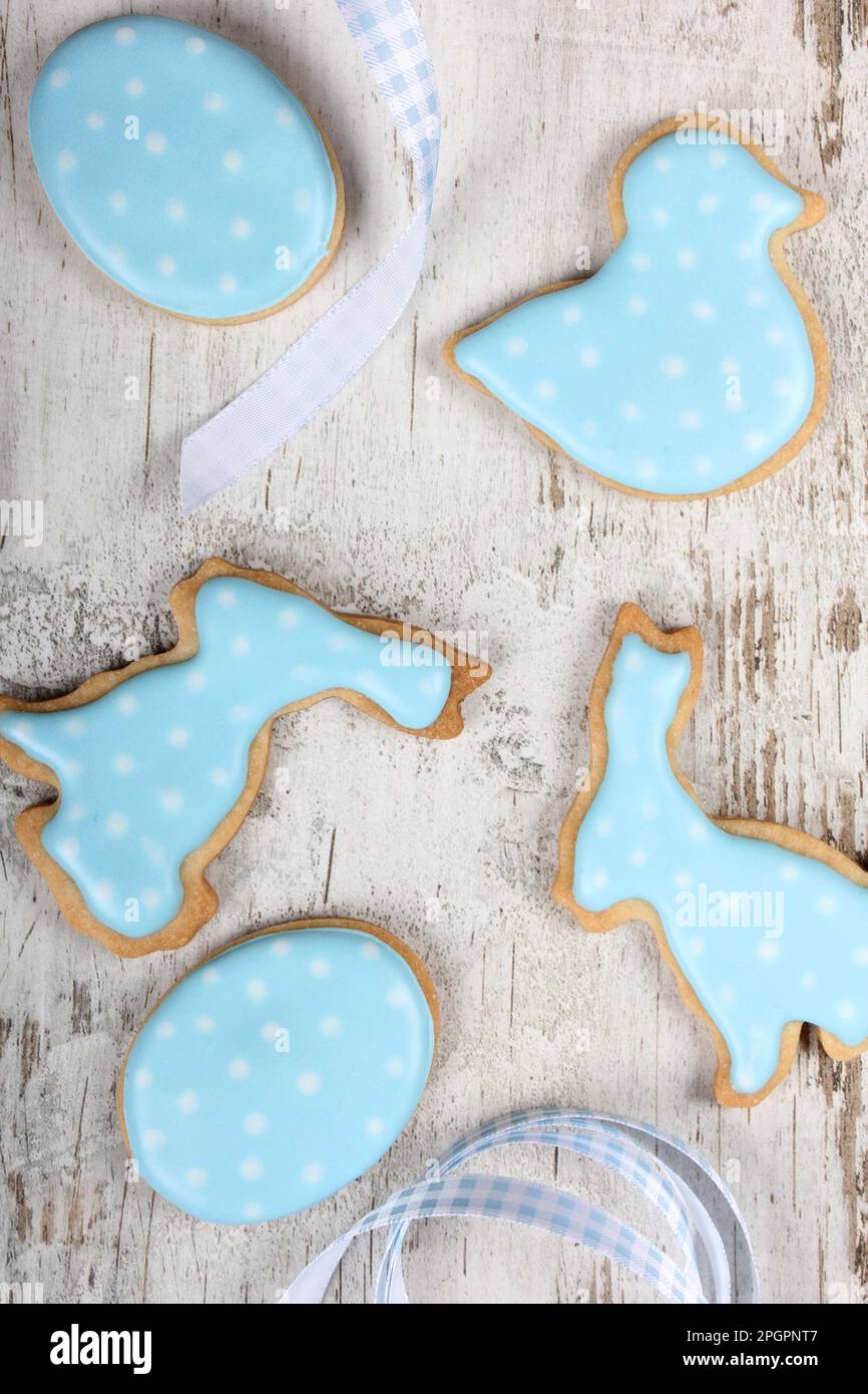 Cookies, Shortbread, Icing, Frosting Stock Photo - Alamy