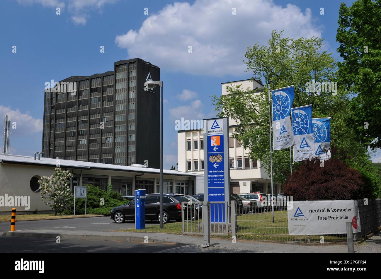 TUEV Rheinland Test Centre, Alboinstrasse, Schoeneberg, Berlin, Germany ...