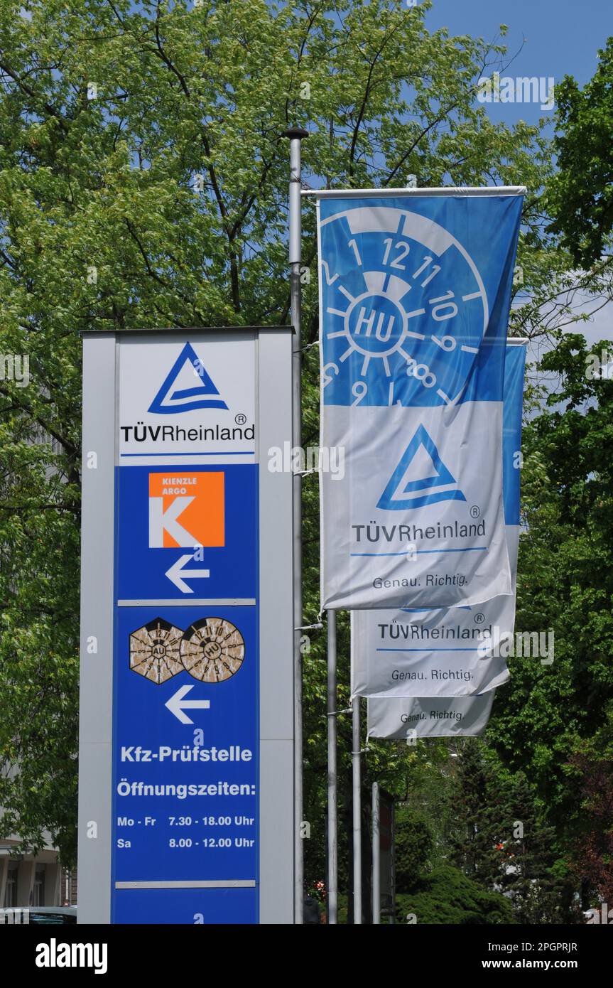 TUEV Rheinland Test Centre, Alboinstrasse, Schoeneberg, Berlin, Germany ...