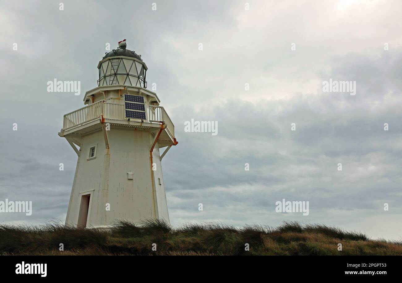 Waipapa lighthouse - New Zealand Stock Photo - Alamy