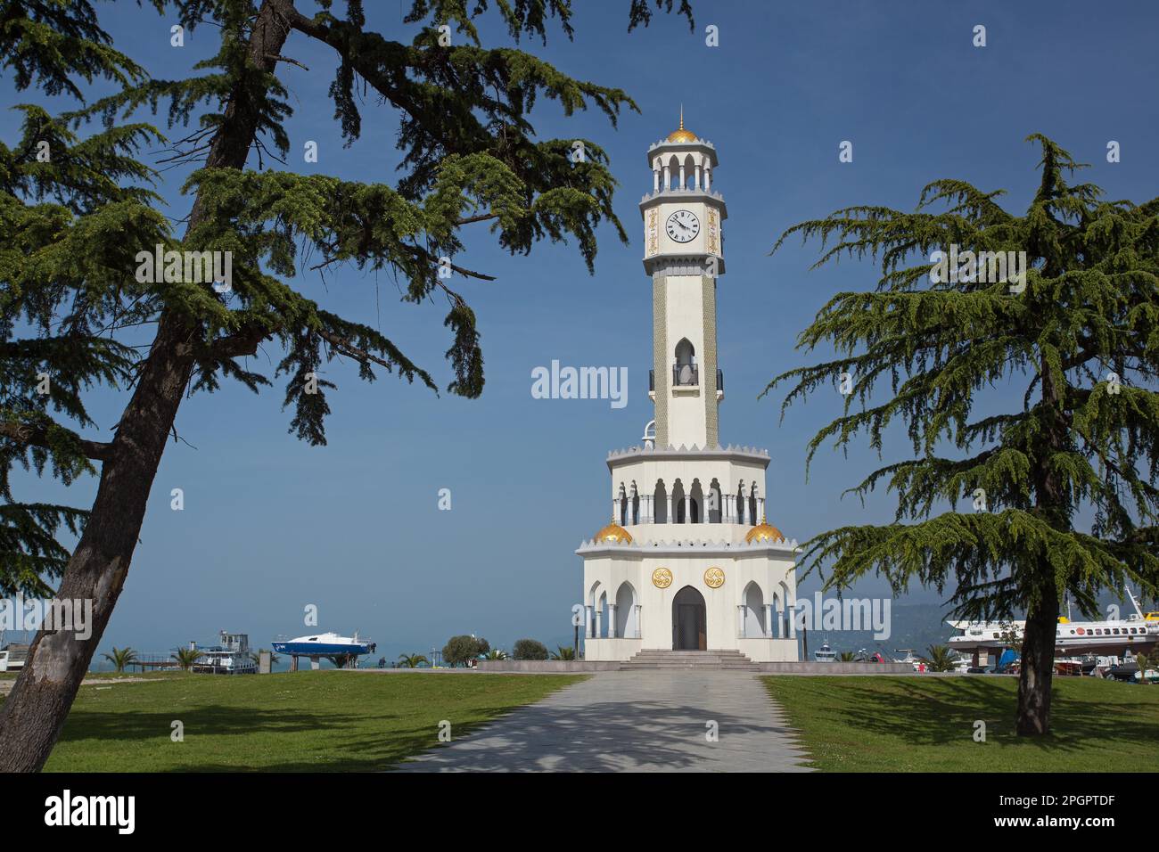 Khacha Tower, Batumi, Georgia Stock Photo - Alamy