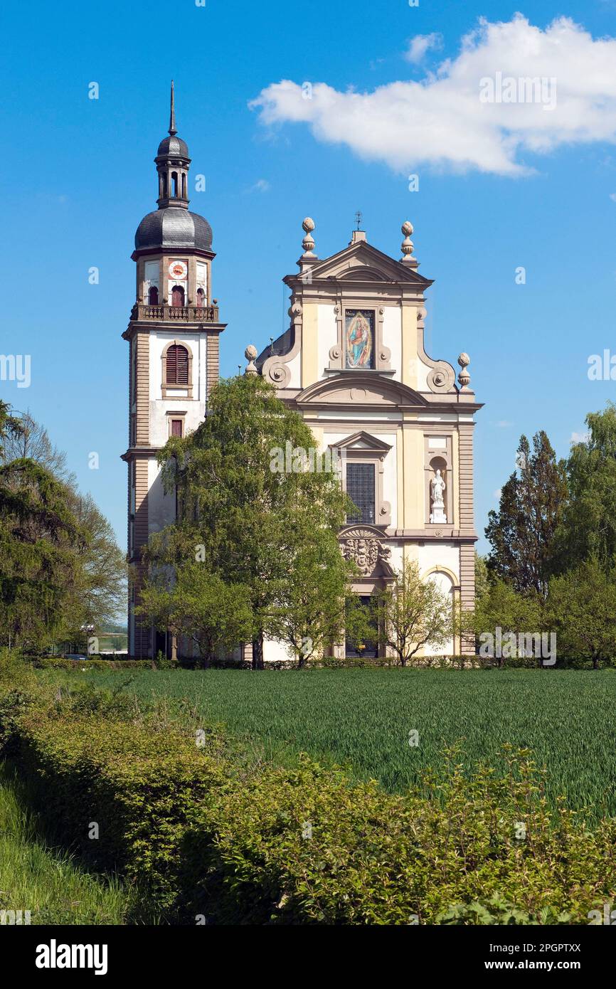 Pilgrimage Church Faehrbrueck, Europe, Baroque Church, Assumption of ...