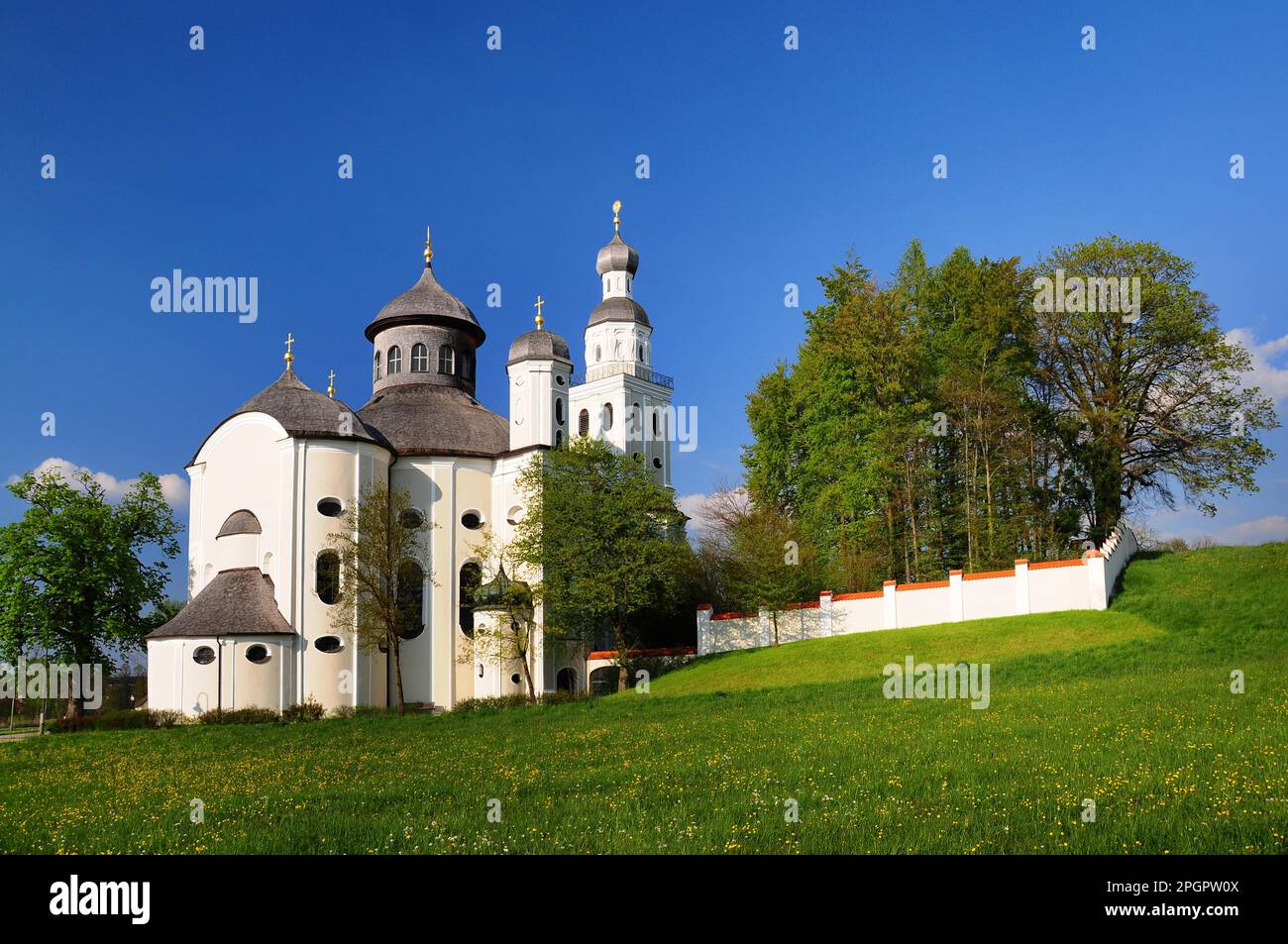 Maria Birnbaum, Baroque Sanctuary, Aichach, Bavaria, Germany Stock ...