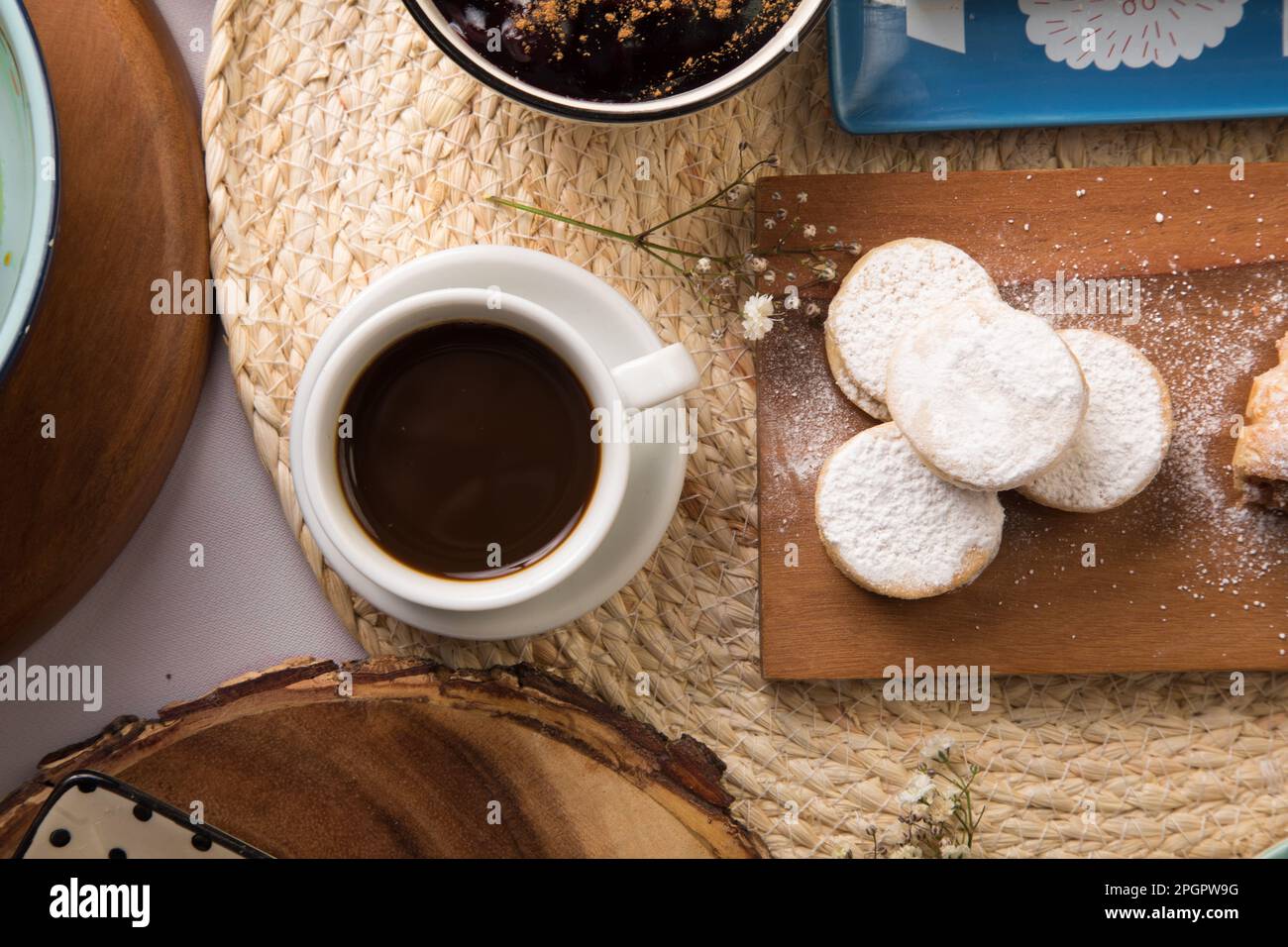 Brunch table with pastry Peruvian desserts buffet table brunch sweet ...